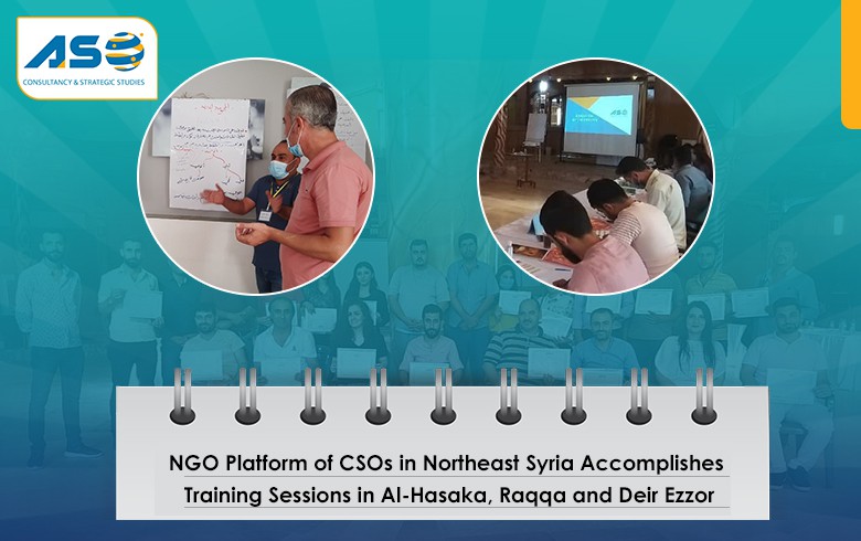 NGO Platform of CSOs in Northeast Syria Accomplishes Training Sessions ...
